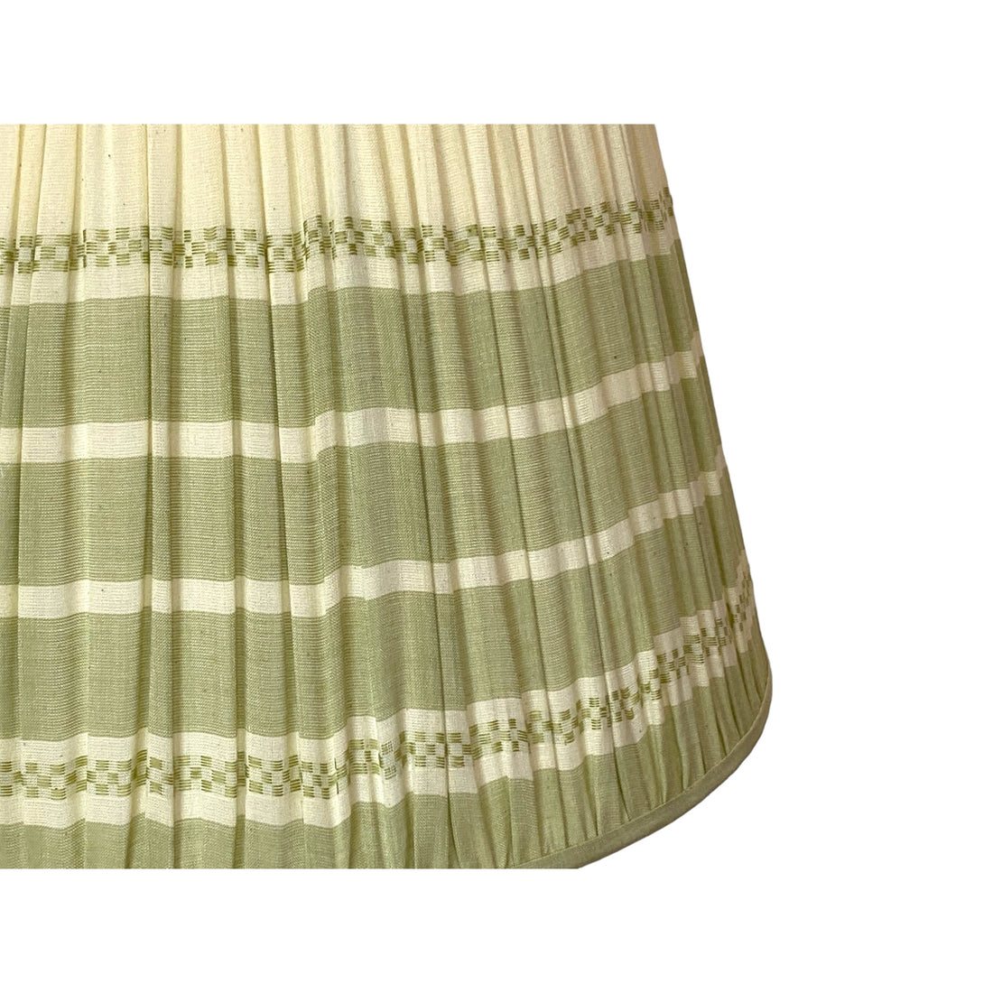 Assam Green Cotton Lampshade – Samarkand Design